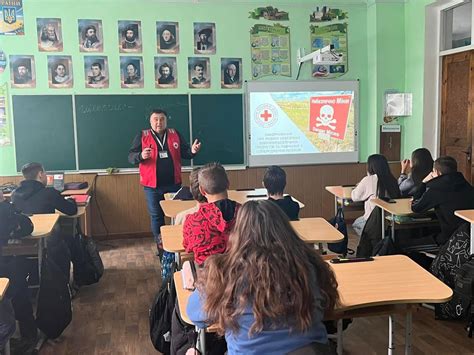 Днями в Багринівській школі Вінницького району відбулися інформаційні сесії з Мінної небезпеки