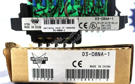 D3 08na 1 By Automation Direct Input Module Dl305 New Surplus Factory