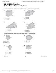 Discover The Surface Areas Of Prisms And Cylinders A Course Hero