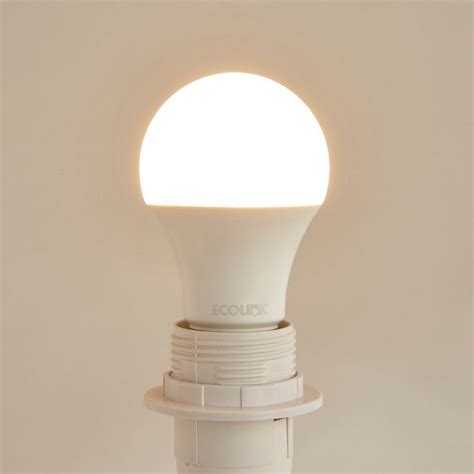 Shop Ecolink 2 Piece Led Bulb Set 12w E27 Warm White Light Home