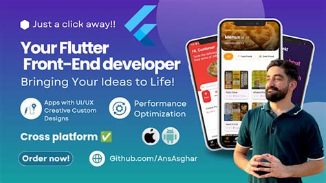 Develop Flutter Frontend App With Great Ui Ux Iosandroid By Ansasghar