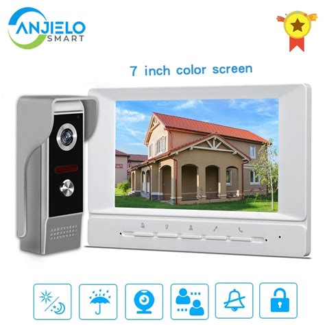 Video Intercom For Home Video Doorbell Intercom System Interphone Vid Zhongshan Anjielo Smart