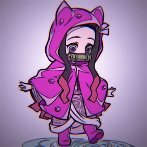 nezuko icon 𓂃 em Personagens de anime Esboços bonitos Ícones fofos