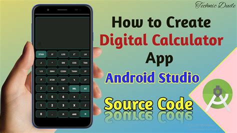 How To Create Digital Calculator App In Android Studio Step By Step