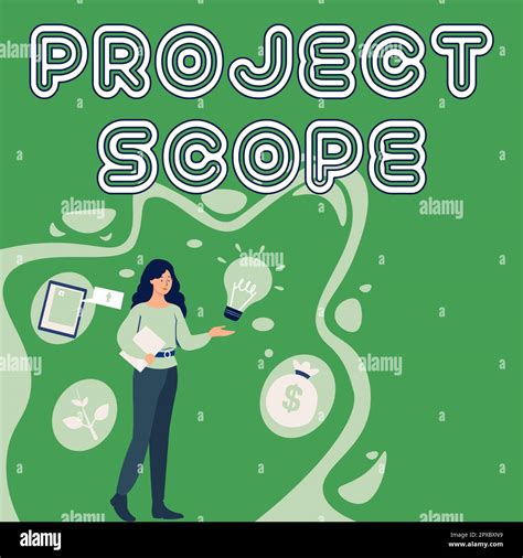 Text Showing Inspiration Project Scope Business Concept Evaluation Of Work Efforts A Product