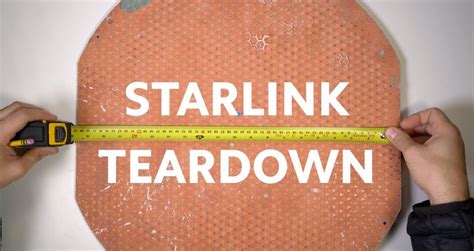 Teardown Of Dishy Mcflatface The Spacex Starlink User Terminal