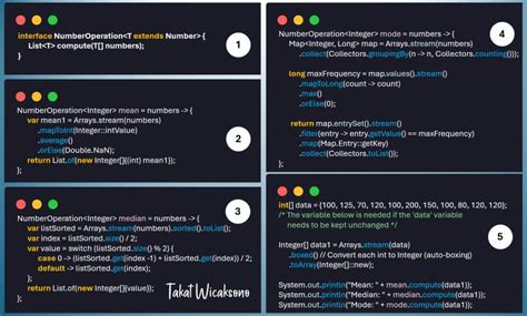 Lambda Functionalprogramming Interface Mode Mean Median Statistics Takat Wicaksono
