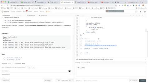 【每日一题】1049 Last Stone Weight Ii 05292019 Youtube