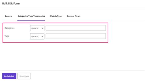How To Assign Category Or Tag Or Taxonomy To Posts Or Custom Posts Wordpress Bulk Post Editing