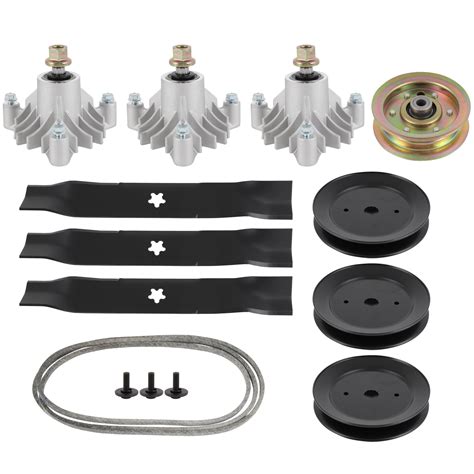 SCITOO Deck Rebuild Kit 46 Lawn Mower Deck Parts Rebuild Kit Compatible with AYP 44 and 50 ...