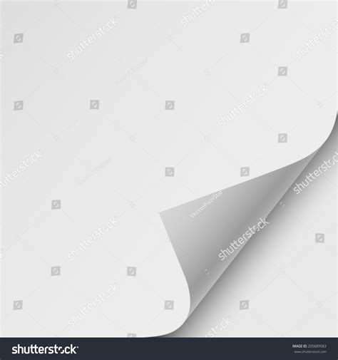 Vektor Stok Sheet Paper Realistic Vector Illustration Tanpa Royalti