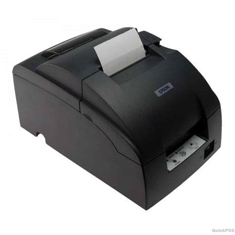 Epson Tm U220b Impact Receipt Printer Black Serial Refurbished