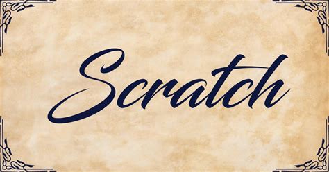 Scratch Información Completa Definición Ejemplos Y Más