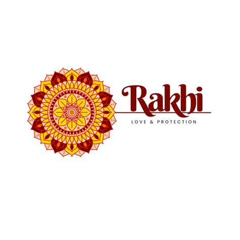 Free Raksha Bandhan Logo Template To Edit Online