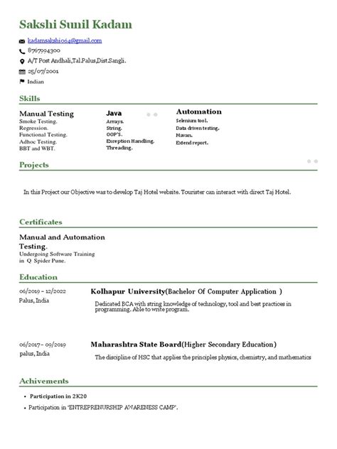 sakshi new resume 1 pdf