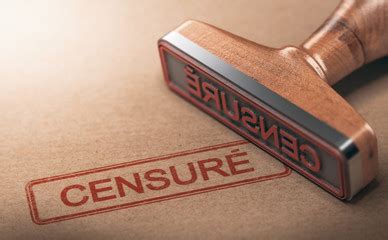 Photos Illustrations Et Vid Os De Censur