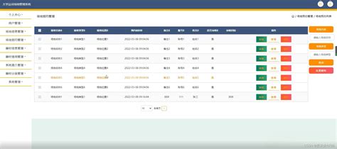 Java项目：323ssm的大学运动场地管理场地管理系统java Csdn博客