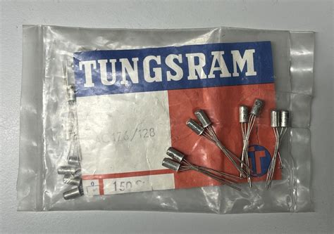 Ac176 Ac128 Germanium Transistor Pair Tungsram Nos Synthcube