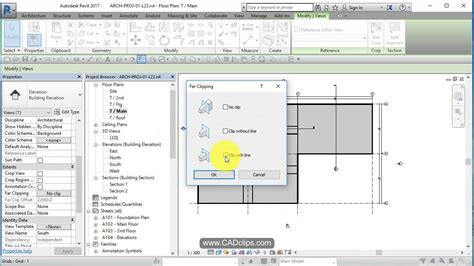 revit 2017 arch 23 adjust elevation far clipping plane revit news