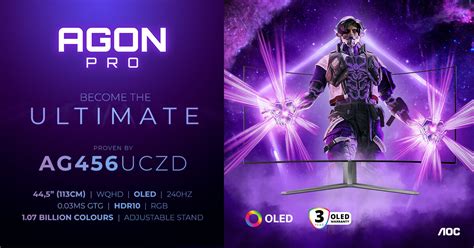 AGON By AOC Launches The AGON PRO AG UCZD Monitor ThinkComputers Org
