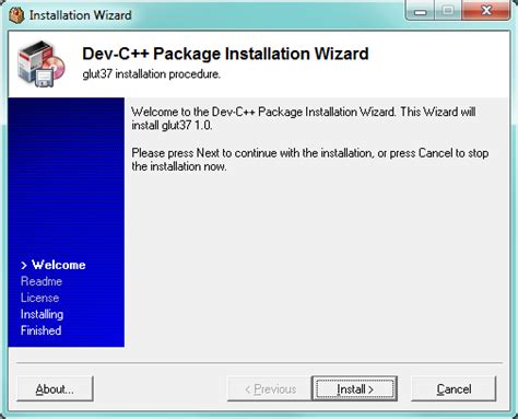 Program Pembuatan Garis Dengan OpenGL Pada Dev C Arc Omega