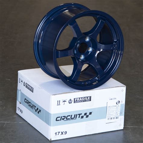 Circuit Csf1 17x9 5x1143 20 Gloss Ultra Blue Spun Forged Wheels Set Of 4 Ebay
