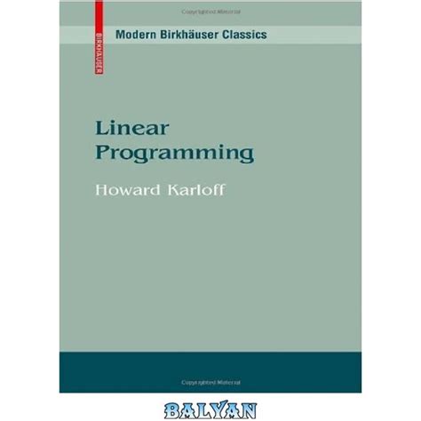 خرید و قیمت دانلود کتاب Linear Programming ترب