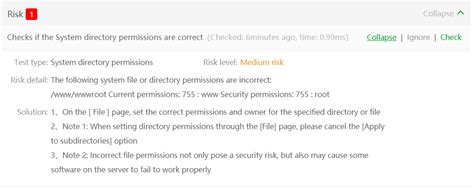 Security Risk Notification Aapanel Free Hosting Control Panel One