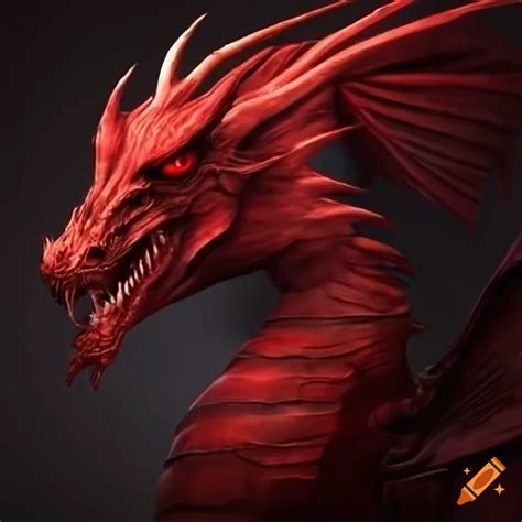 Red Dragon On Craiyon