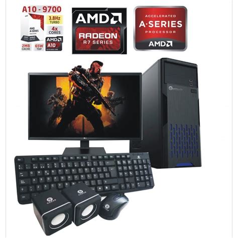 💻 PC AMD A10-9700 3.8GHZ VÍDEO R7 4GB 💻