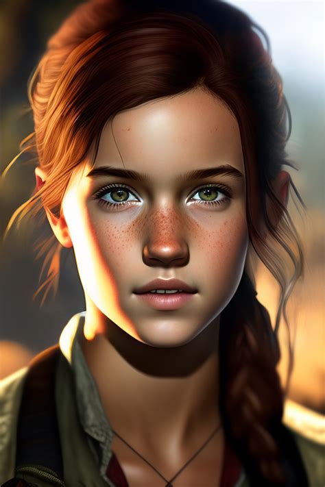 Lexica Bella Ramsey As Ellie From The Last Of Us