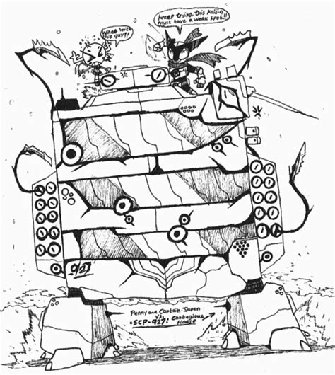 Penny And Captain Japan Vs Scp 927 By Kainswordshadowkan