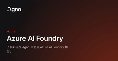 Azure Ai Foundry Agno