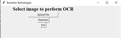 Text Extraction From Image Using Optical Character Recognition