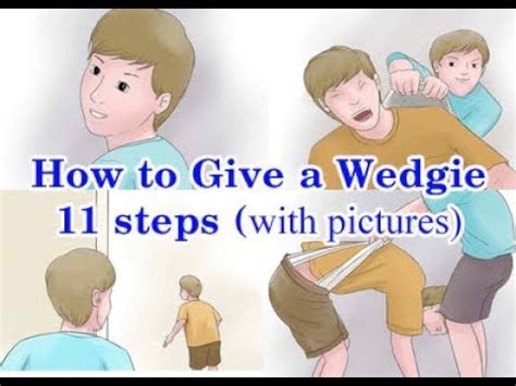 How To Give A Wedgie 11 Steps With Pictures Youtube