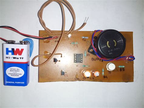 Door Knob Touch Alarm System DIY Assembled Kit Electronics Project