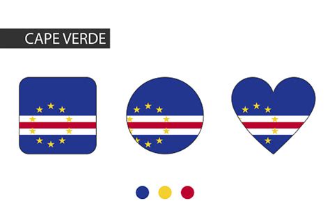 카보베르데 3가지 모양과 도시 깃발 흰색 배경에 격리되어 있습니다 0명에 대한 스톡 벡터 아트 및 기타 이미지 Istock