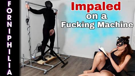 Hard Rough Anal Fucking Machine Pegging Bondage For Slave While I Relax
