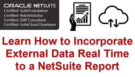 learn how to incorporate external data into a netsuite custom report
