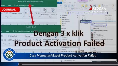Ketahui Cara Mengatasi Excel Product Activation Failed Error Code