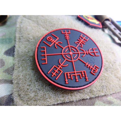 Jtg Vegvisir Viking Compass Patch Blackmedic Jtg 3d Rubber Patch