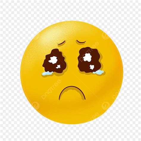 슬픈 표현 재미있는 팩 눈물 일러스트 어린 이모티콘 슬픈 클립 아트 슬픈 표정 재미있는 표현 팩 Png 일러스트 및 Psd
