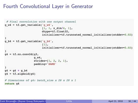 Image Generation With Tensorflow PDF