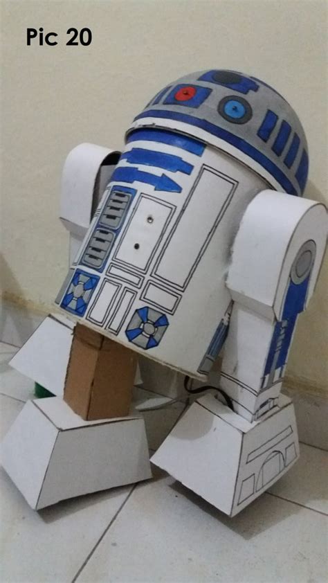 r2d2 made with arduino r2d2 hecho con arduino 3 steps instructables