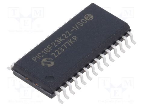 pic18f23k22 i so microchip technology ic pic microcontroller sram