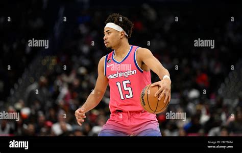 Washington Wizards Guard Devon Dotson 15 In Action During The First