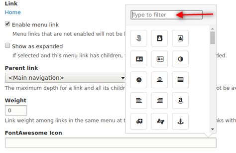 Add Font Awesome Icons To Your Drupal Menus Ostraining
