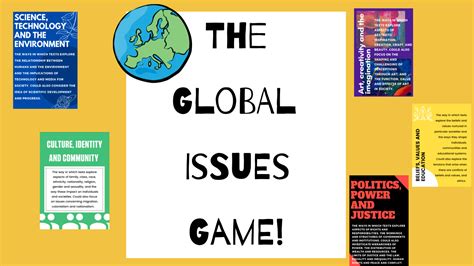 Ib English Literature Global Issues Game Teaching Resources Ib English Literature Global Issues Game Teaching Resources