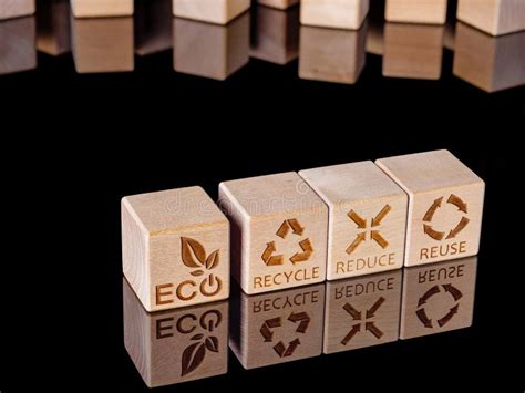 Reduce Reuse And Recycle As A Modern Model Of Business Development Strategy Stock Photo Image
