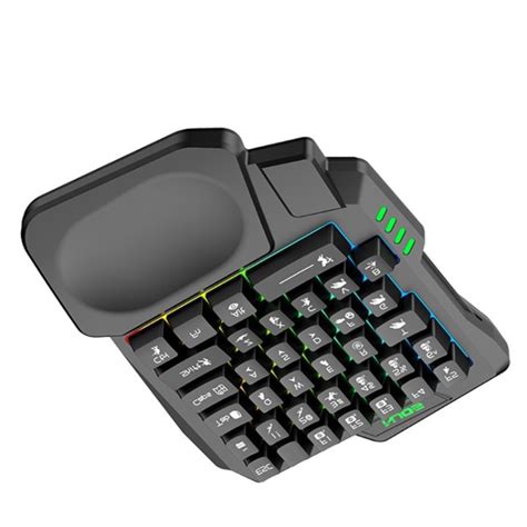 Buy Wholesale China Usb Keyboard One Handed Wired Keys Luminous Gaming Keyboards For Tablet